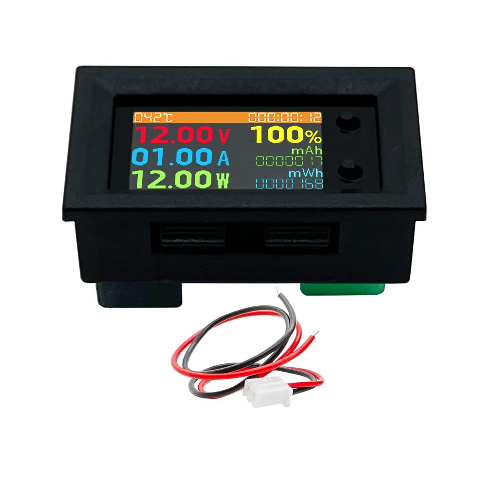 DC-0-200V-20A-Digital-Voltmeter-8in1-Multifunction-Tester-IPS-LCD ...