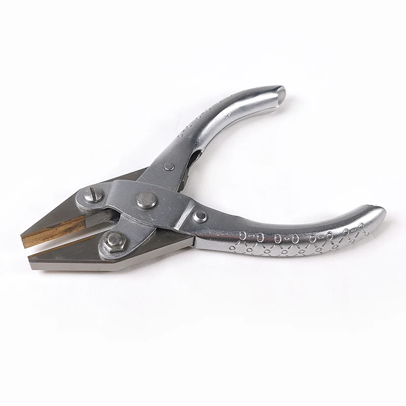 Brass Parallel Pliers for DIY Modeling, Needle Nose Pliers, Wide Plain ...