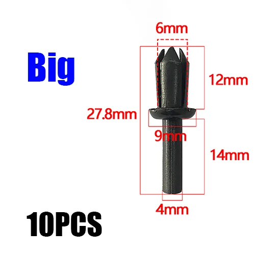 JEAZEA Car Fender Liner Rivets Clips 51161881149 Replacement For BMW ...