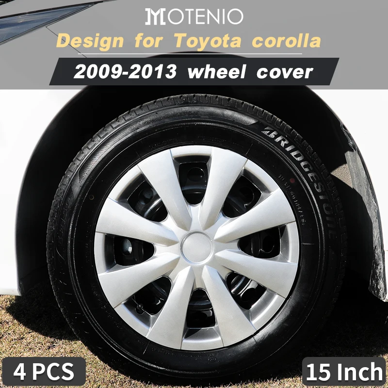 4pcs/Set 15 inch Hubcap Design for Toyota Corolla 2009-2013 15inch Car ...