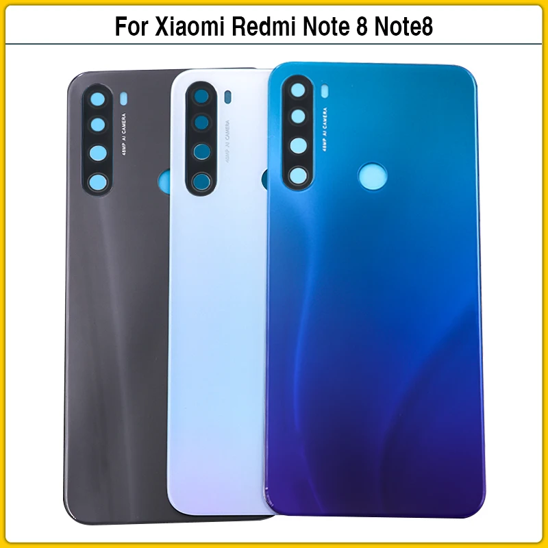 For-Xiaomi-Redmi-Note-8-Back-Battery-Cover-Redmi-Rear-Housing-Door ...