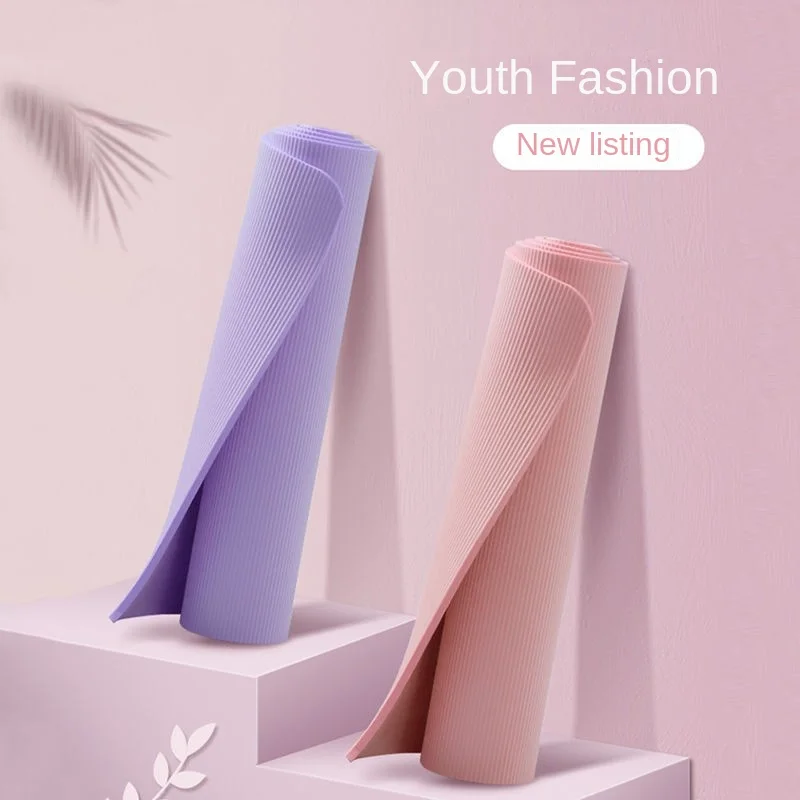 Professional-Non-Slip-Thick-Rubber-Yoga-Mat-for-Fitness-Exercises-Anti ...