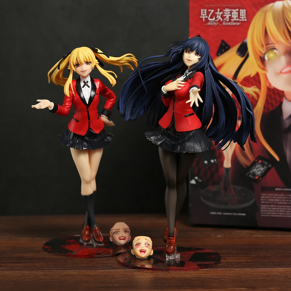Jabami Yumeko Meari Saotome Kakegurui 2nd Season PVC Figure Anime ...