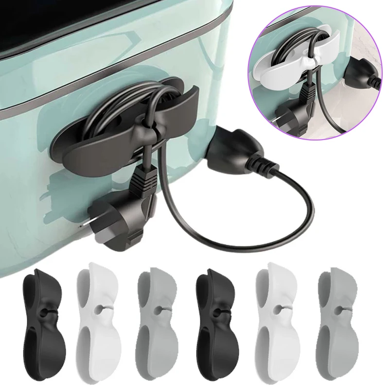 Cable Management Clip Holder Keeper Organizer | Cord Organizer Kitchen ...