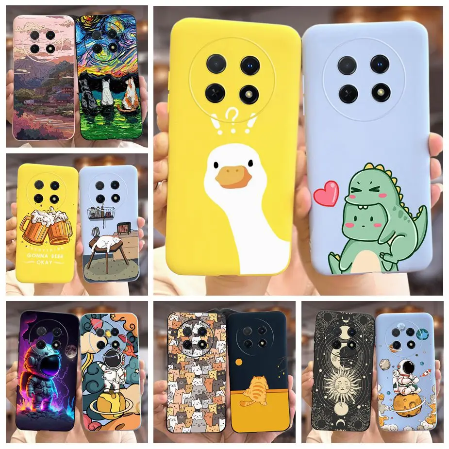 For-Huawei-Nova-Y91-4G-Case-STG-LX1-STG-LX2-Cute-Candy-Painted-Cover ...