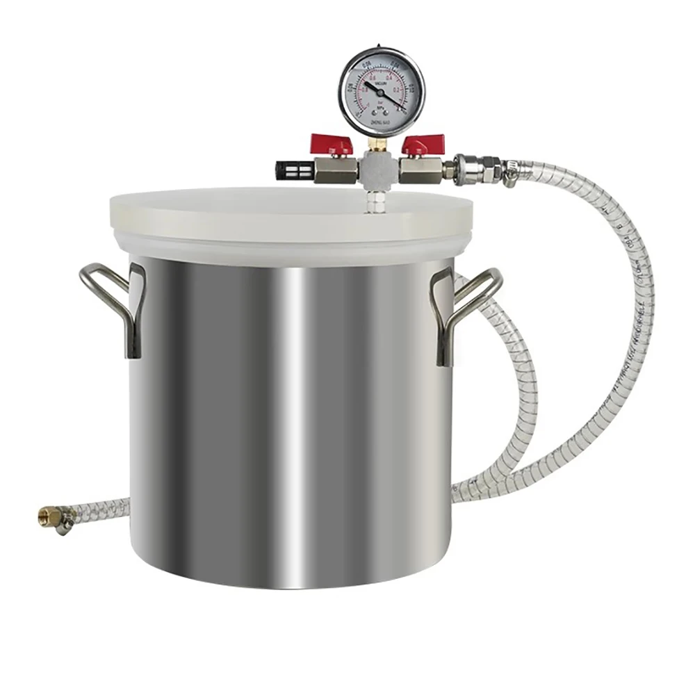 Industrial-Vacuum-Degassing-Barrel-Stainless-Steel-6L-Epoxy-Resin ...