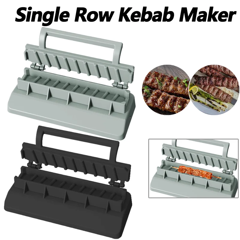 Kebab-Maker-BBQ-Meat-Skewer-Single-Row-Grille-Barbecue-Skewers-Prepare ...