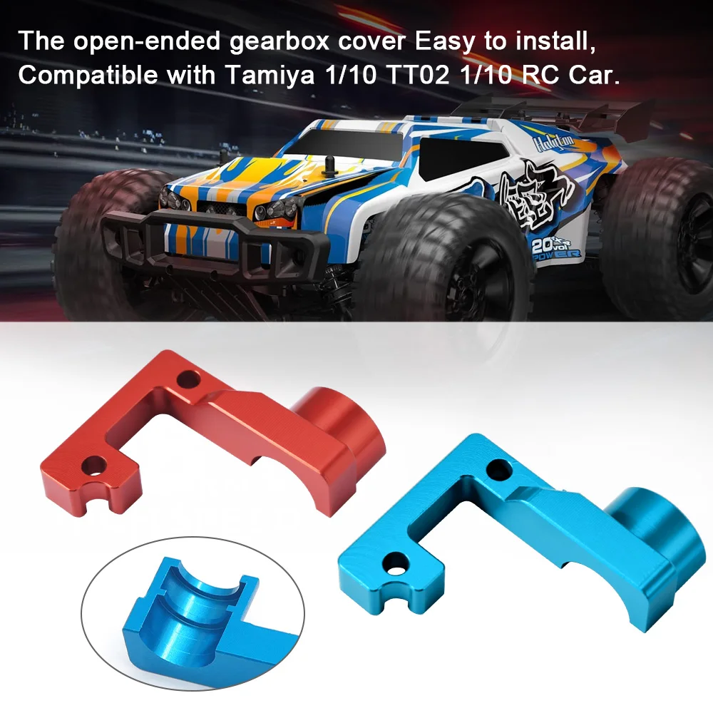 9IMOD Open Gearbox Shell RC Gearbox Shell TT-02 Aluminum Alloy ...