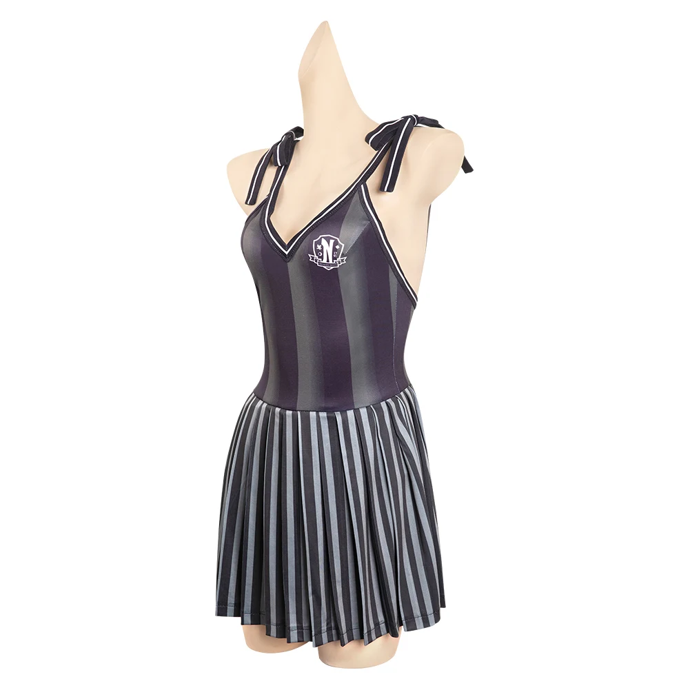 Addams Wednesday Enid Sinclair Cosplay Costume Swimsuit - AllCosplay.com
