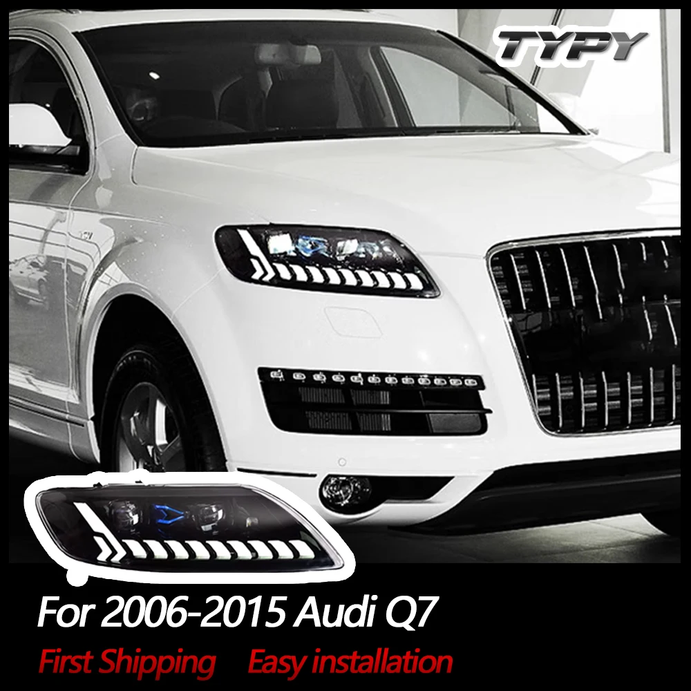 Car-Light-For-Audi-Q7-2006-2015-Headlight-LED-Projetor-head-Lamp ...