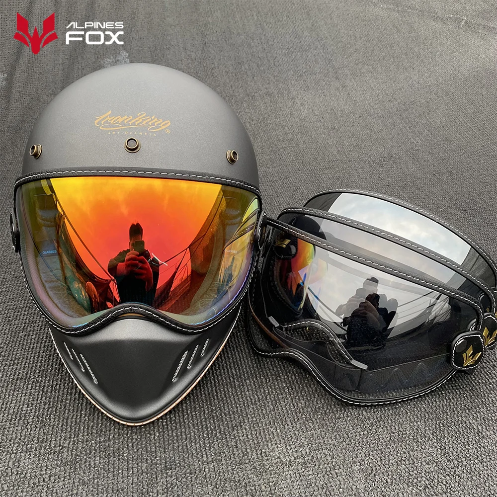 Widnproof-Motorcycle-Helmet-Goggles-Retro-Bubble-Visor-Lens-Fit-For ...