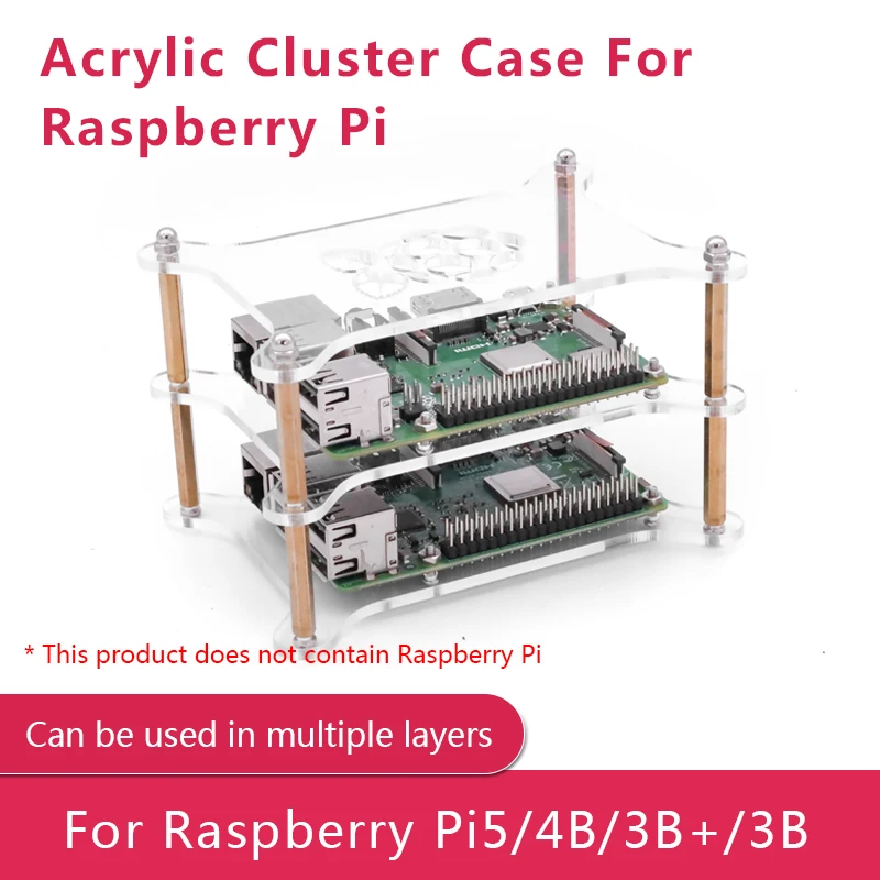 Raspberry-Pi-Overlay-Multiple-Layers-Acrylic-Clear-Case-Transparent ...