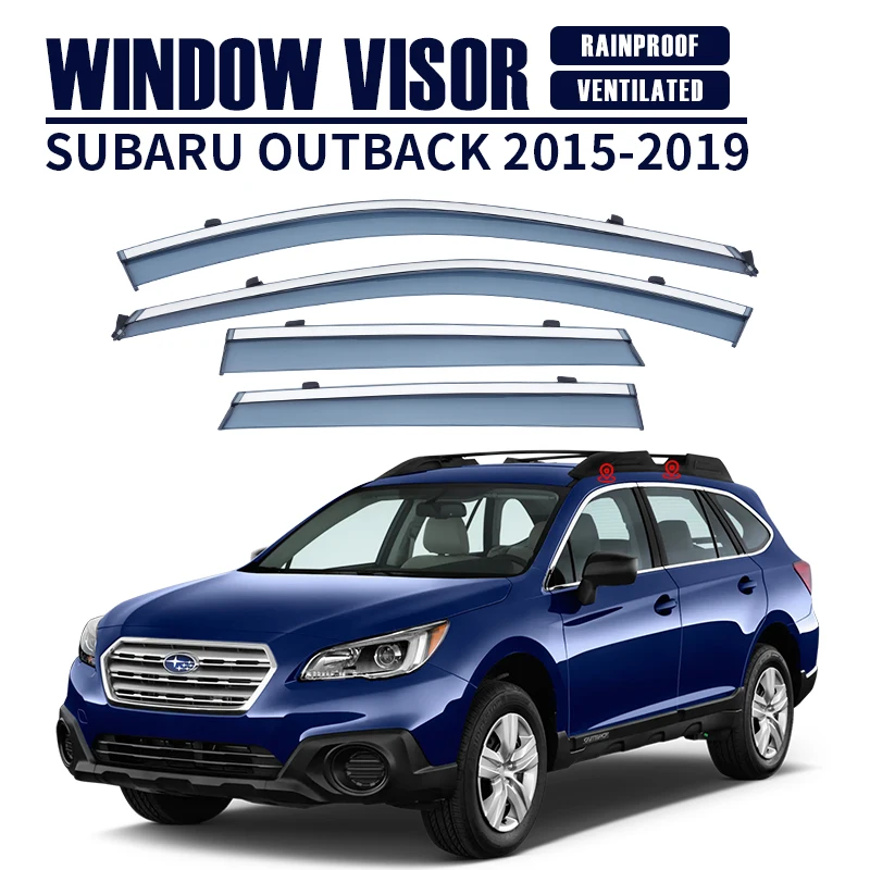 Window-Visor-For-Subaru-Outback-2010-2022-Auto-Door-Visor ...
