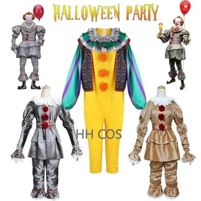 Pennywise-Cosplay-Traje-infantil-terno-de-palha-o-Stephen-King-s-It ...