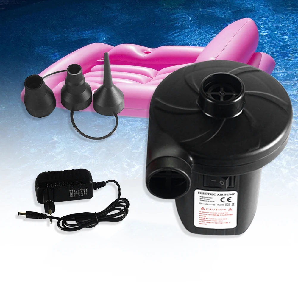 2 In 1 Air Filling Inflator 220V Air Extraction Pump with Nozzles ...