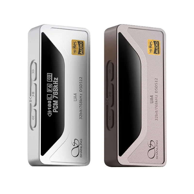 Shanling UA4 Portable USB DAC/AMP with Newest ESS DAC, Full screen and ...