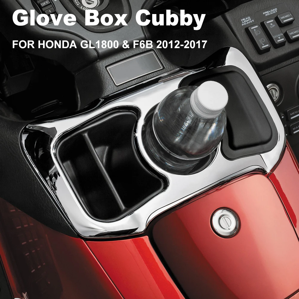Motorcycle-Accessories-Glove-Box-Cubby-Storage-Box-with-Cup-Holder-For-Honda-Goldwing-GL-1800 ...