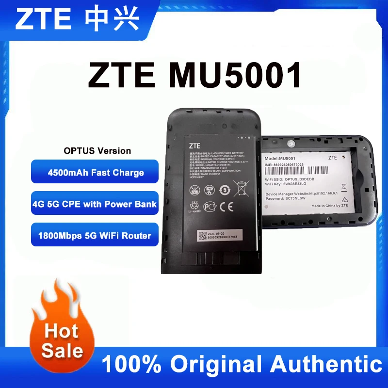 Original-OPTUS-Portable-WiFi-5G-Router-MU5001-LTE-CAT22-WIFI-6-1800Mbps ...