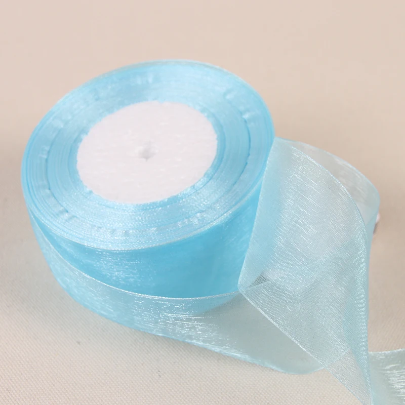 12-15-20-25-40-50mm-Transparent-Organza-Ribbons-DIY-Crafts-Fabric ...