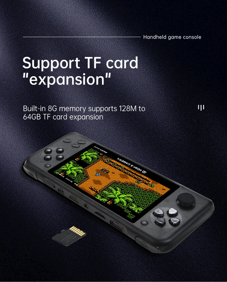 NEW XY-10 8G 4.3inch Game Console Portable Camera MP5 LCD Rechargeable ...