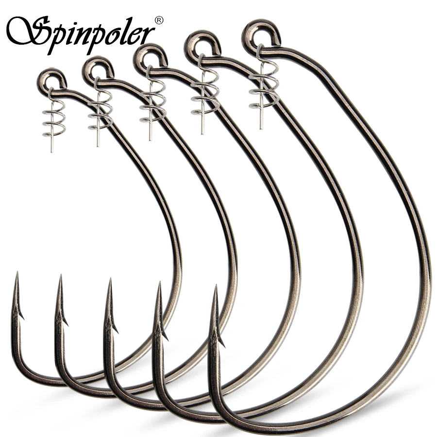 Spinpoler-Raptor-Unweighted-Swimbait-Hook-3X-5-0-7-0-10-0-Soft-Bait ...