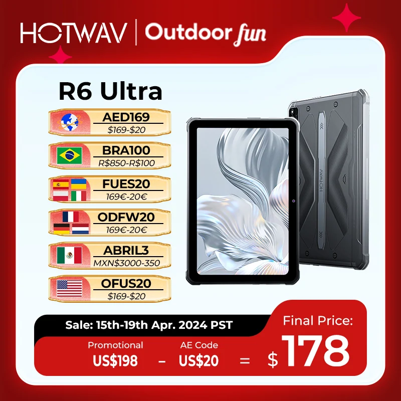 World-Premeire-HOTWAV-R6-Ultra-Rugged-Tablet-10-4-FHD-2K-Display ...