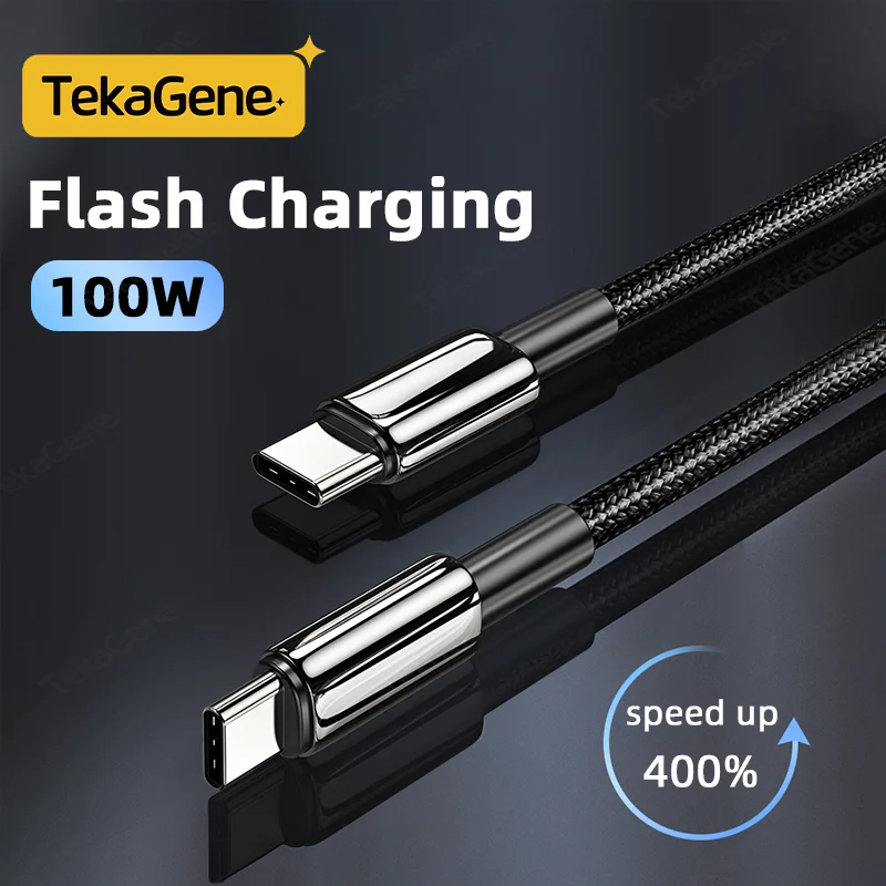 PD-100W-Type-C-to-Type-C-Flash-Charging-Cable-For-Apple-iPhone-15-Pro ...