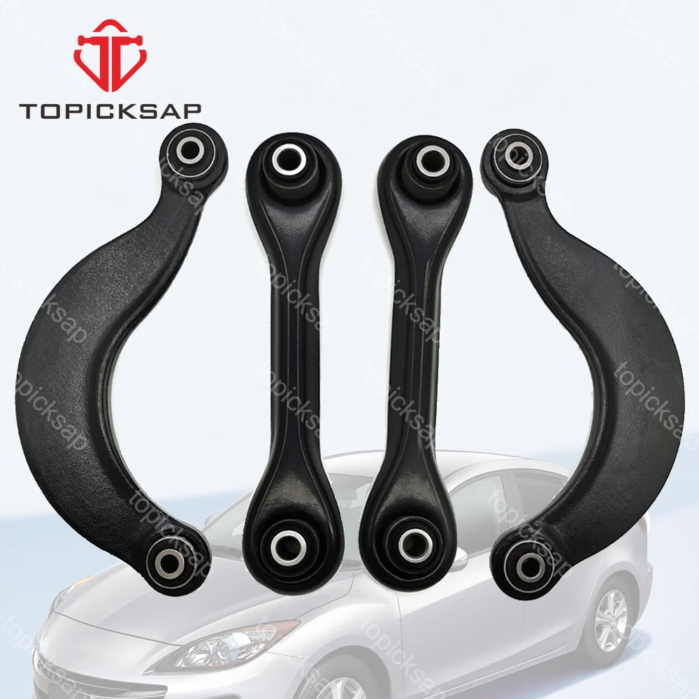 TOPICKSAP Rear Upper Lower Control Arm 4pcs Kit Set for Ford Focus C ...