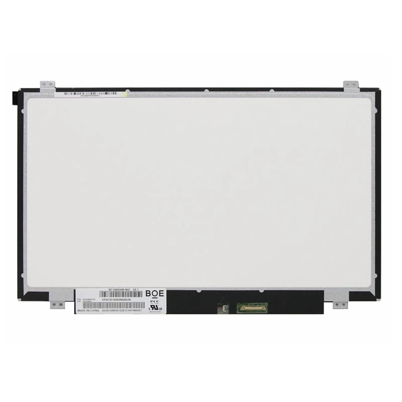 Pantalla para portátil de 14 ", B140XTN02.E, B140XTN02.A, LP140WH8-TPH1 ...