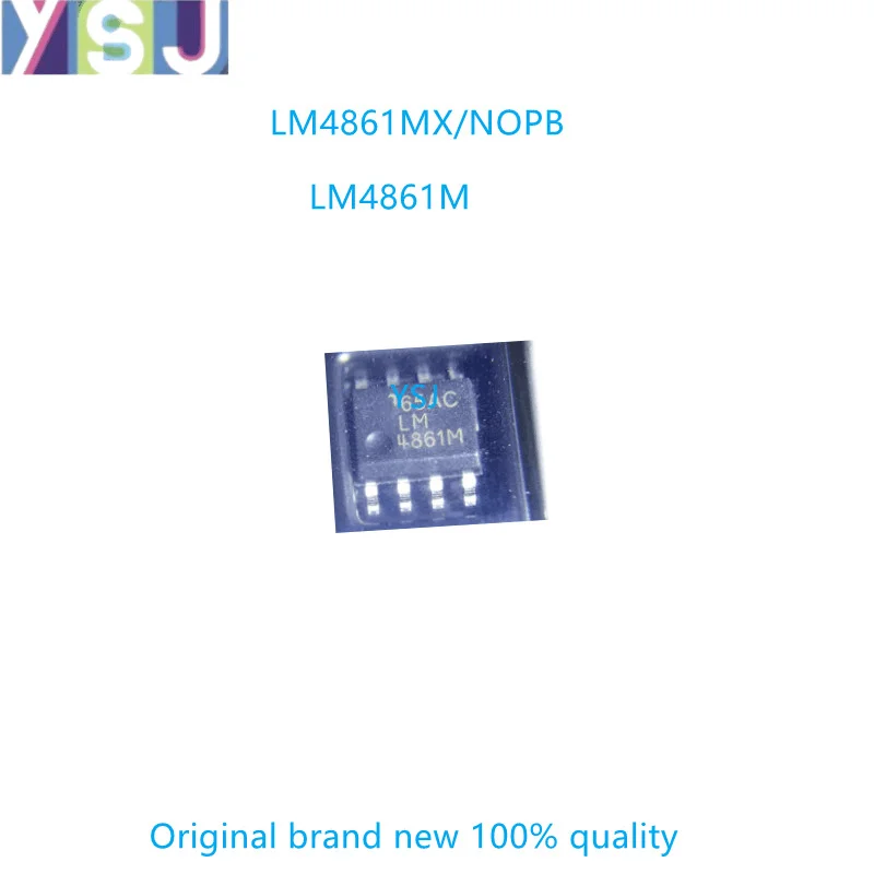 LM4861MX/NOPBN LM4861M IC AMP CLASS AB MONO 1.5W 8SOIC| | - AliExpress