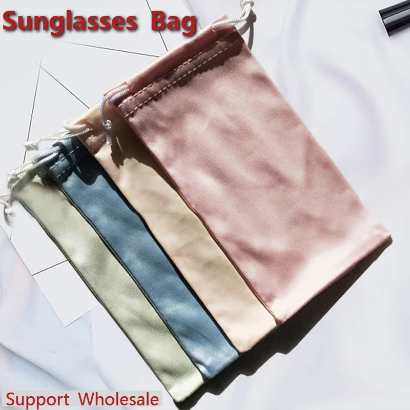 New-Spectacle-Cloth-Bag-Sunglasses-Case-Drawstring-Pouch-Myopia-Glasses ...