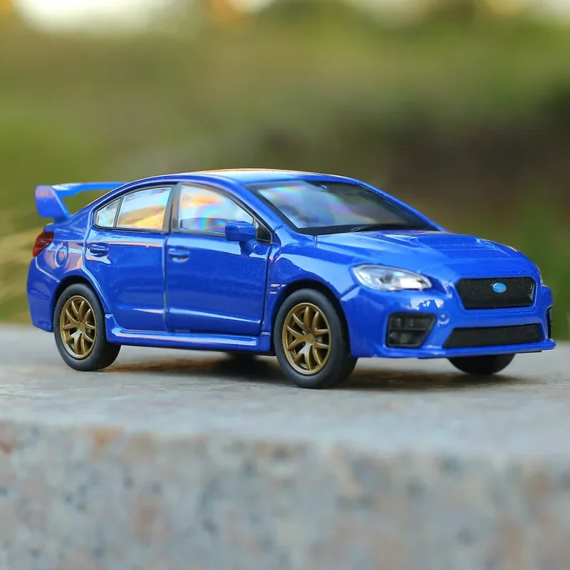 WELLY-1-36-Subaru-WRX-STI-Alloy-Toy-Car-Models-Metal-Diecast-Simulation ...