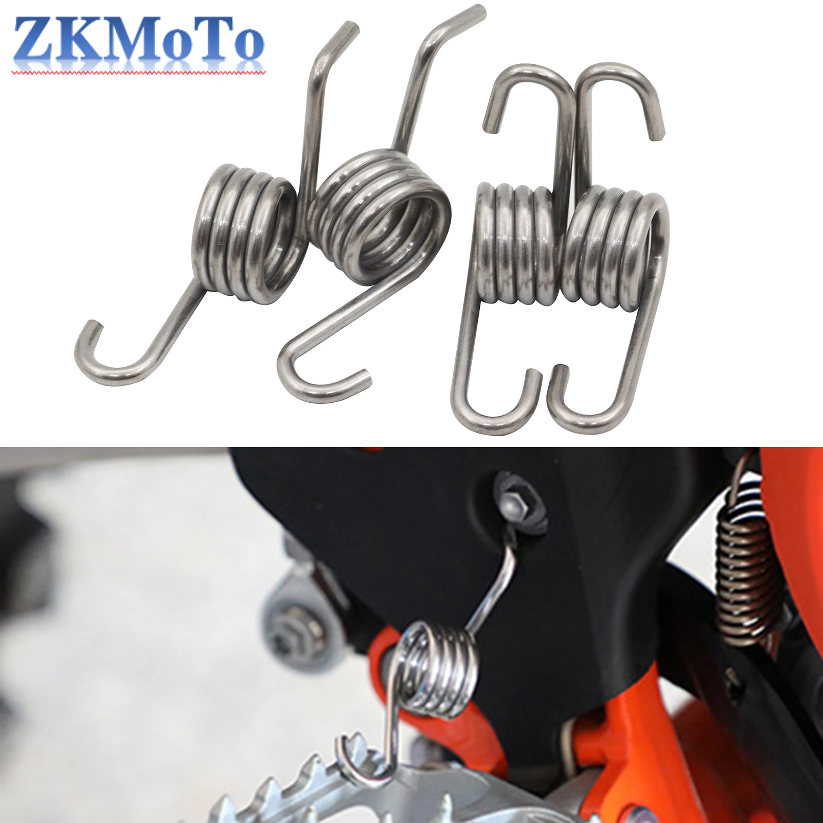 Motorcycle-Footpegs-Foot-Pegs-Footrest-Spring-For-KTM-SX-SXF-EXC-EXC-XC ...
