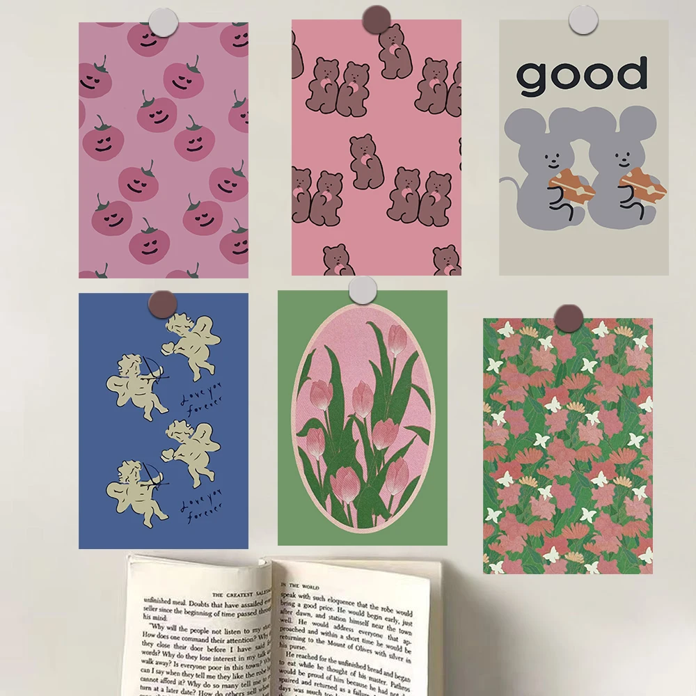 10PCS Korean Series Stickers Posters Nostalgia Laptop Aesthetic Luggage ...