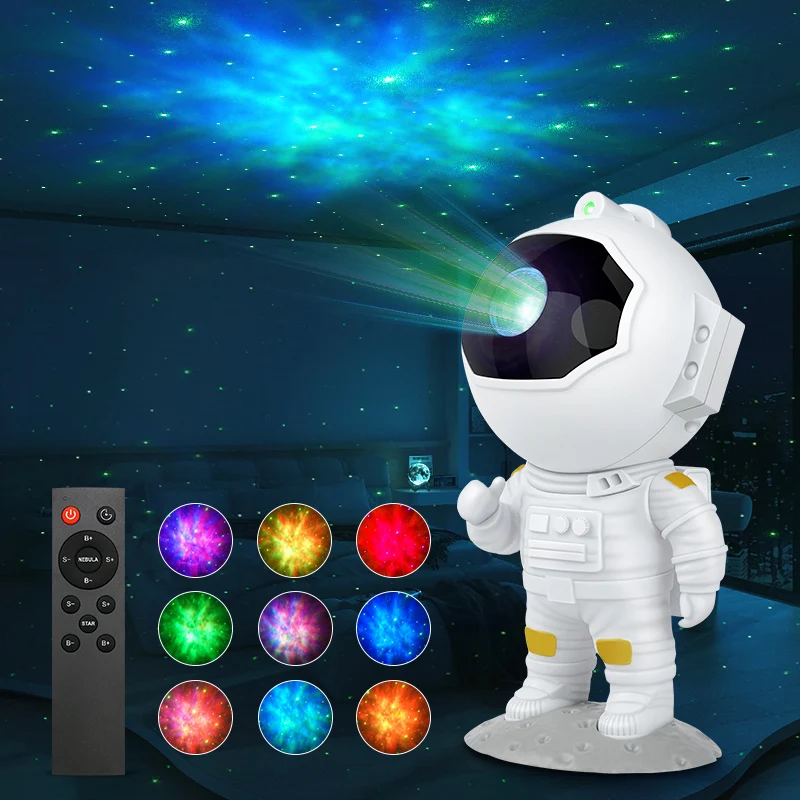 Star-Projector-Night-Lights-Astronaut-Nebula-Galaxy-Light-Projector ...