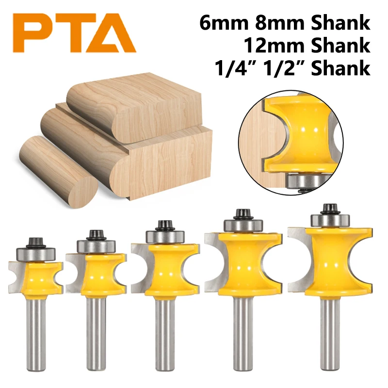 6MM-6-35MM-8MM-12MM-12-7MM-Shank-Bull-Nose-Radius-Bit-Router-Bits-for ...