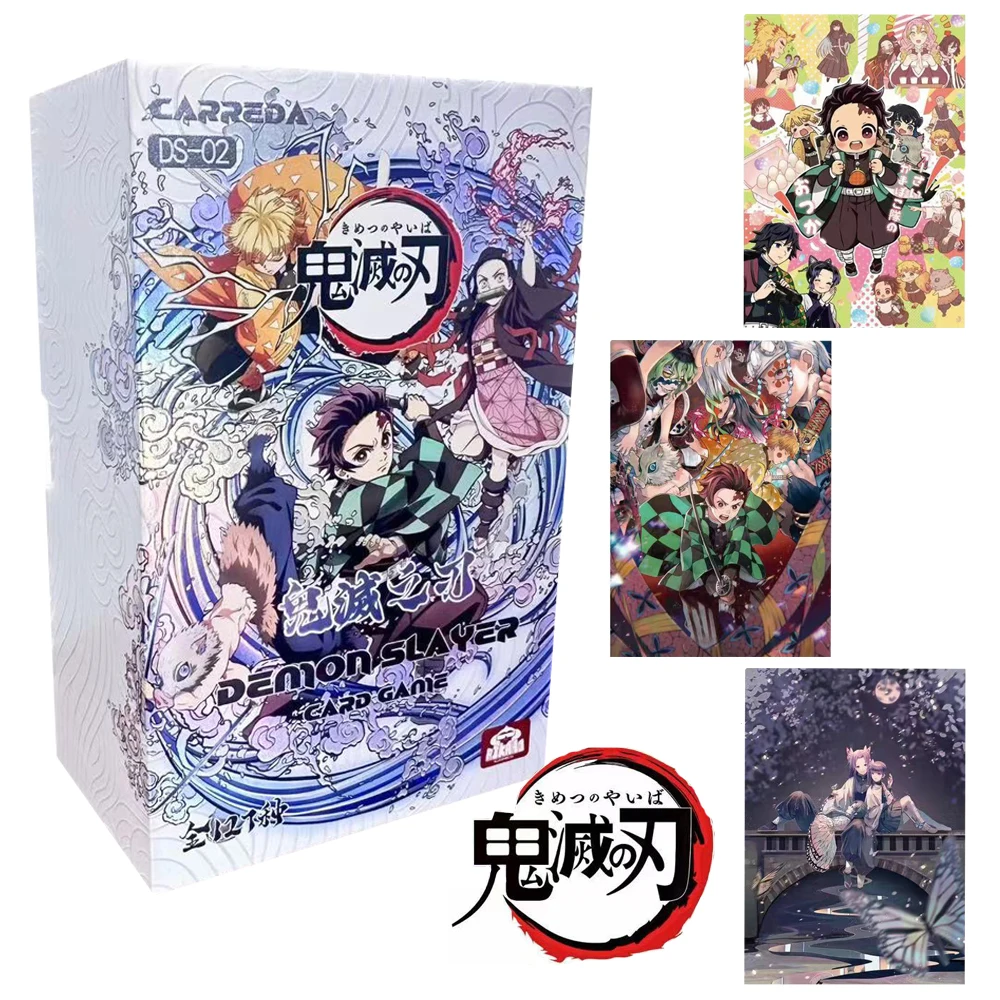 Colecci-n-de-cartas-de-Anime-Demon-Slayer-personaje-de-pasi-n-de ...
