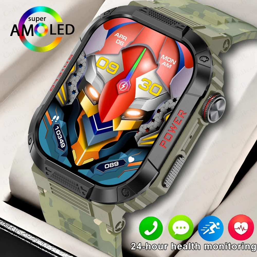 2-02-Inch-HD-Large-Screen-Smartwatch-Men-Health-Monitoring-IP68 ...