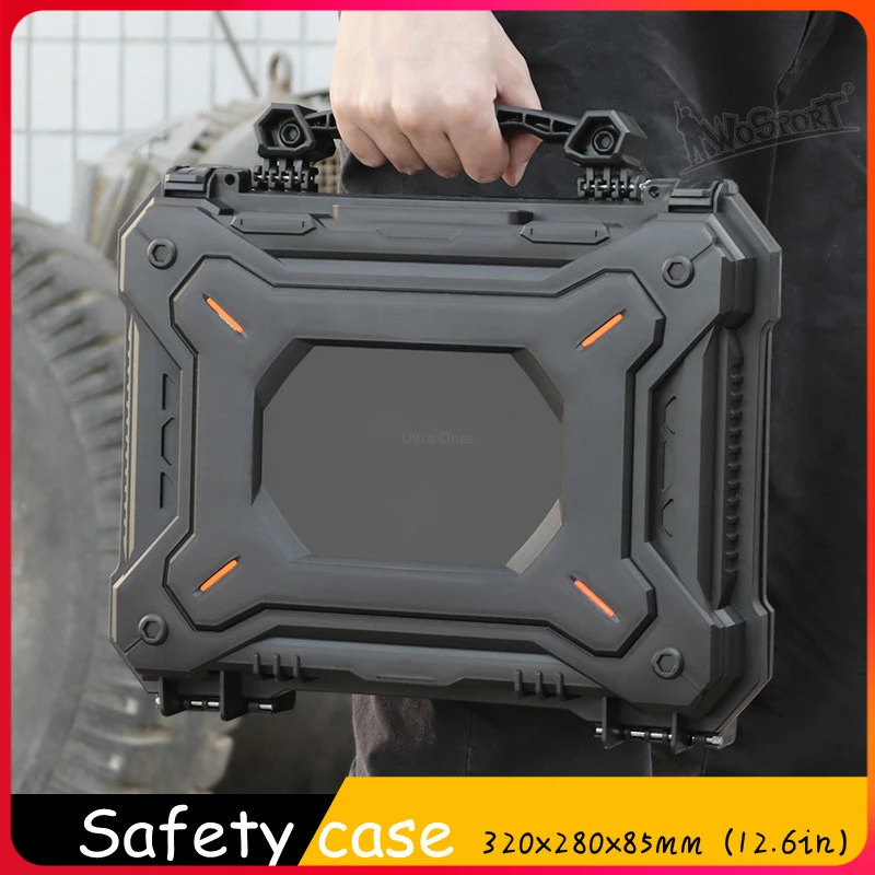 Tactical Gun Pistol Camera Protective Case Safety Gun Case Bag Safety ...