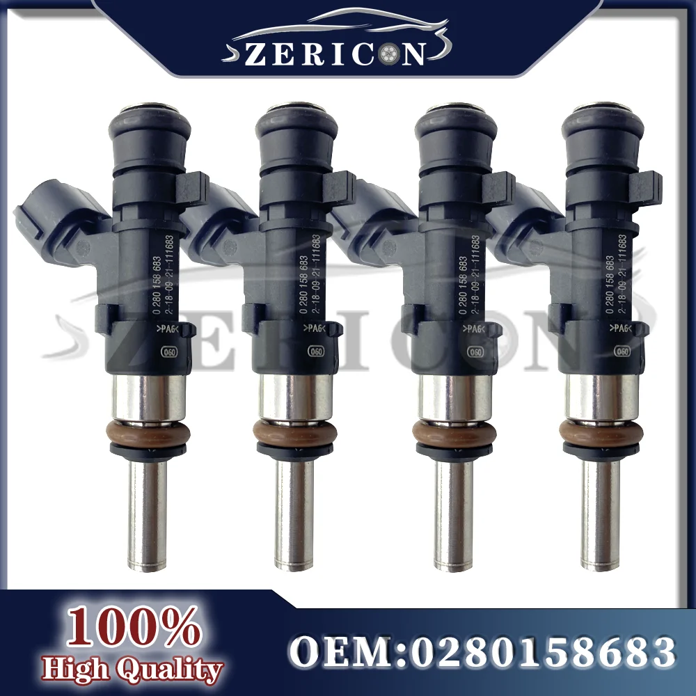 4pcs 0280158683 Brand New Fuel Injection Nozzle For DUSTER 1.5L 1.6L 11 ...