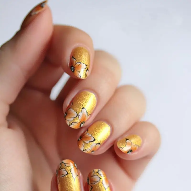 Gold Pearl Mica Acrylic Powder Chrome Nail Powder Epoxy Resin Pigments ...