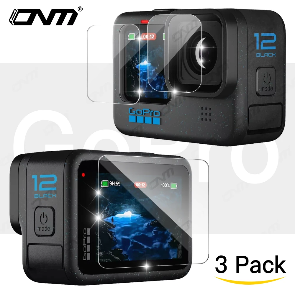 Ultra-HD-Tempered-Glass-for-GoPro-Hero12-Black-Screen-Protector-Anti ...