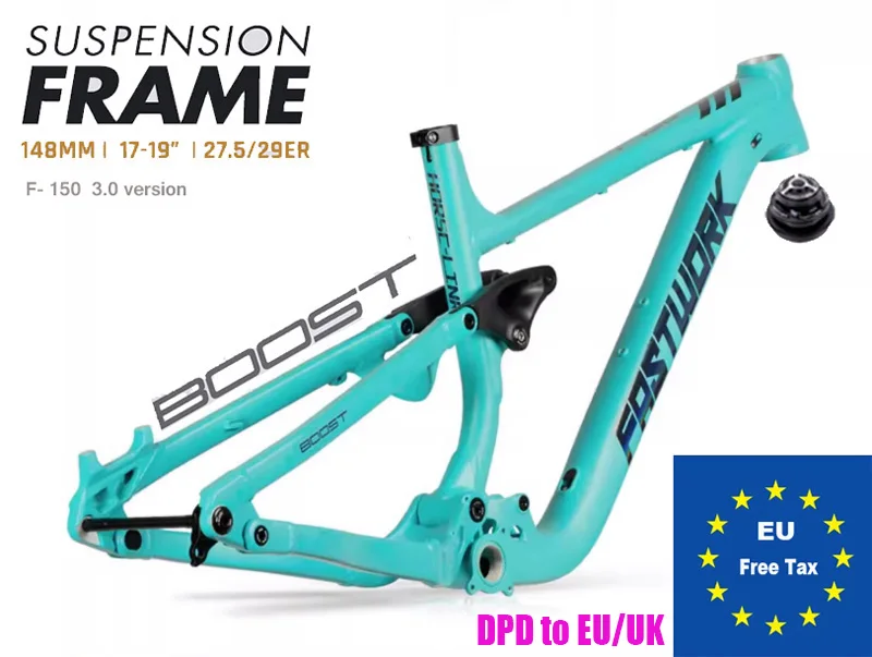 Bicycle-Full-Suspension-Frame-ENDURO-Boost-148-12MM-29-27-5ER-Aluminium ...