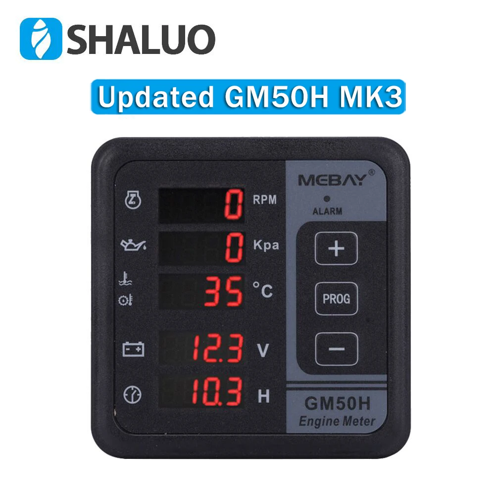 Mebay-GM50H-MK3-Engine-Multi-Function-Digital-Meter-Diesel-Generator ...