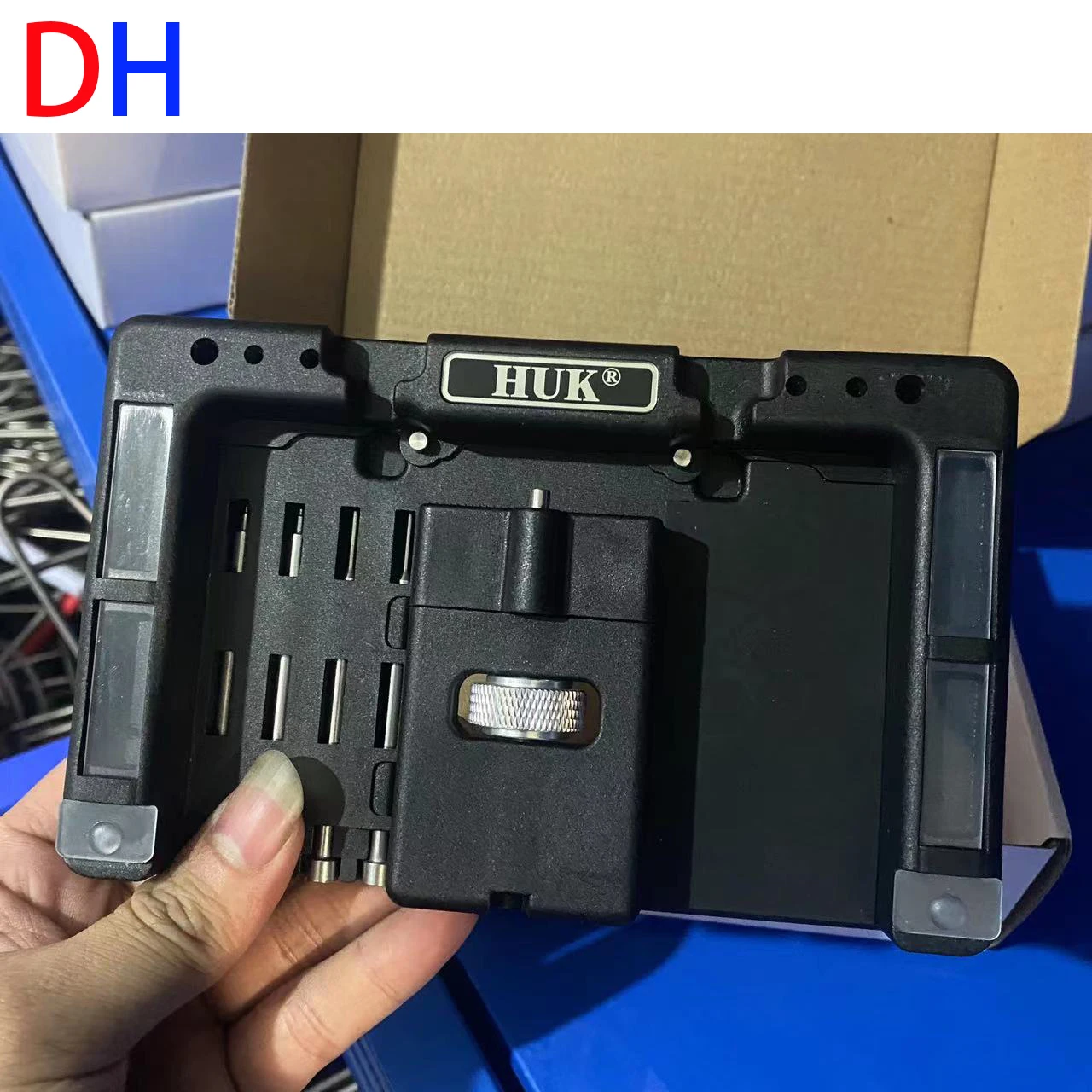 Original-For-HUK-Key-Fixing-Tool-With-Four-Pins-Flip-Key-Vice-Of-Flip ...