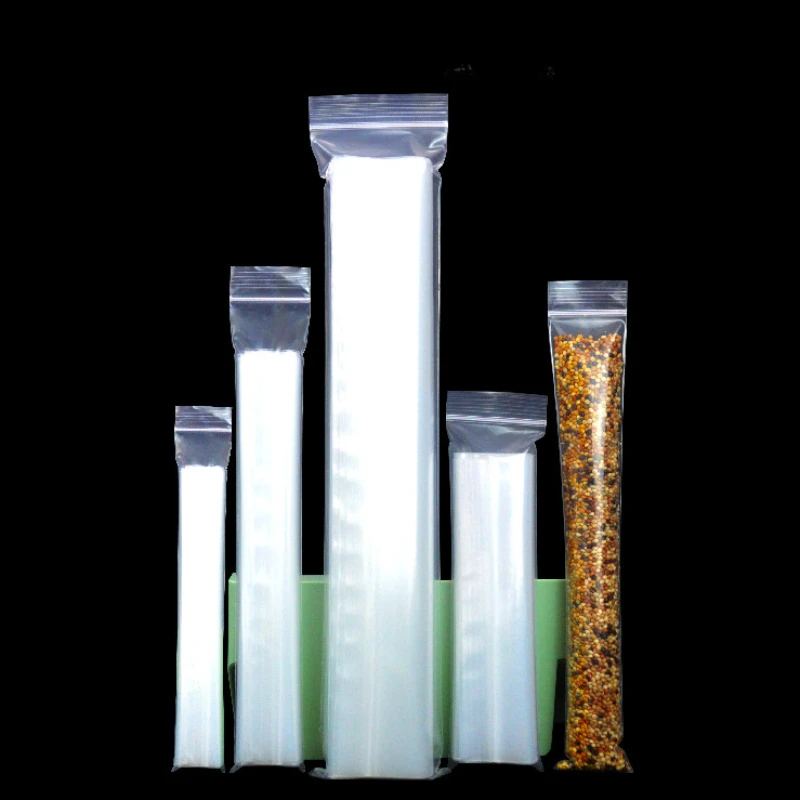 Long-Clear-Self-Sealing-Bag-PE-All-Thickeness-Slender-Moisture-proof ...