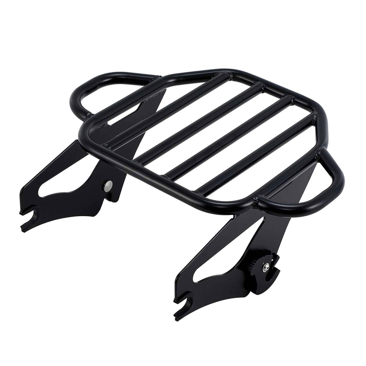 Detachable Two Up Luggage Rack Mounting Fit Harley Touring Electra ...
