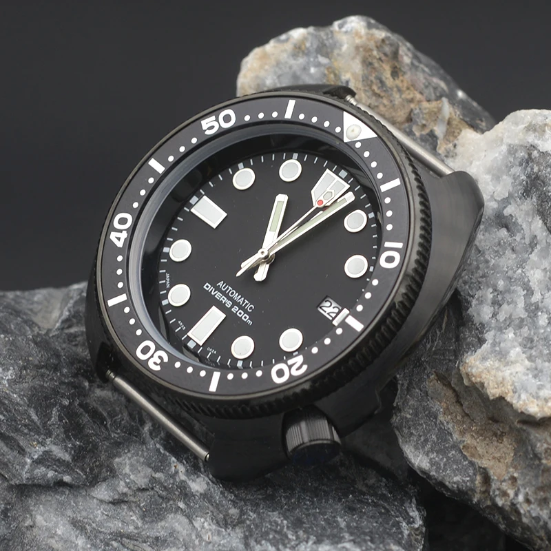 Turtle-Abalone-Style-NH36-Movement-20ATM-Waterproof-Diver-Watch-Cases ...