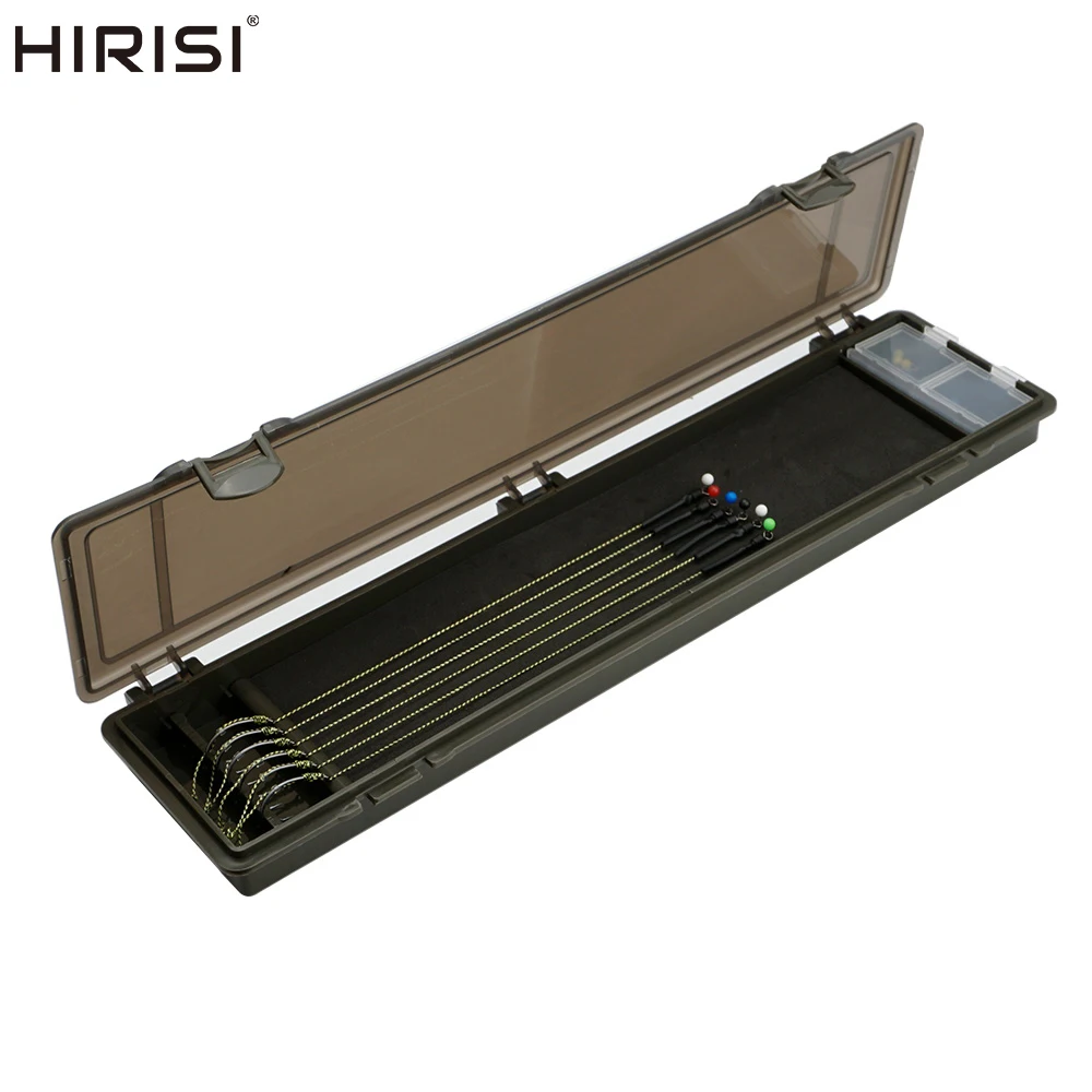 Hirisi Carp Fishing Tackle Box Stiff Hair Rig Board with Pins Carp ...
