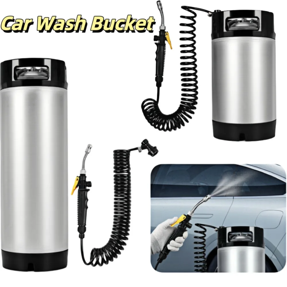 5Gal-2-5Gal-Stainless-Steel-Car-Washing-Bucket-Car-PPF-TPU-Film-Install ...